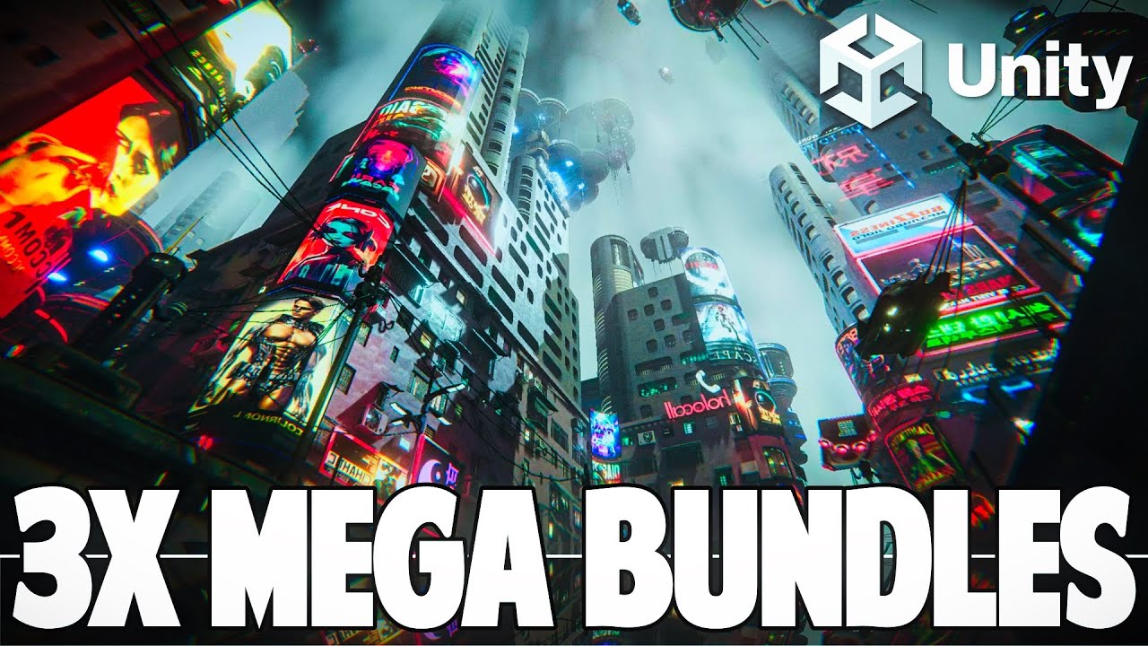 3X Unity Asset Store Mega Bundles! [ Sci Fi Assets -- Fantasy Assets -- Realistic ] - YouTube