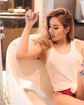 Myanmar Model Girl Nang Thiri Maung Showing Off Her Beauty - YouTube