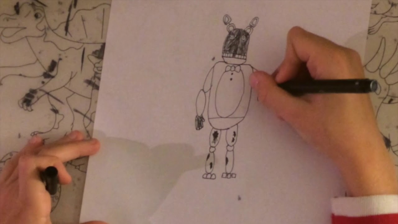 Théo Lapin FNAF Bonnie - YouTube