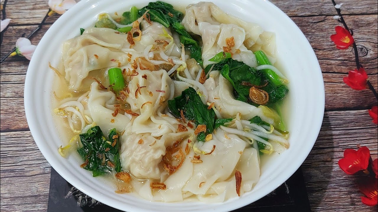 Resep Pangsit Rebus | Enak dan Sehat | Wonton Soup Recipe | Better Than ...