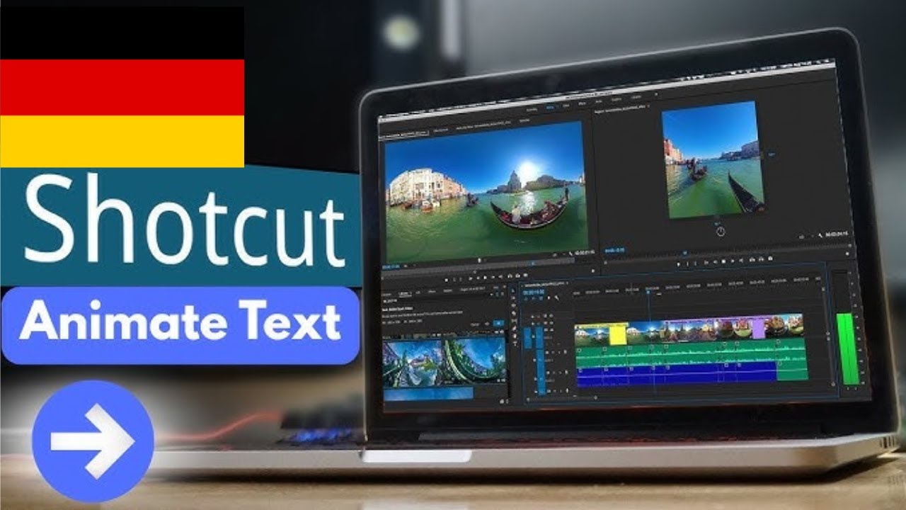 Wie man Text in Shotcut animiert | Text Keyframe Animation | Shotcut ...