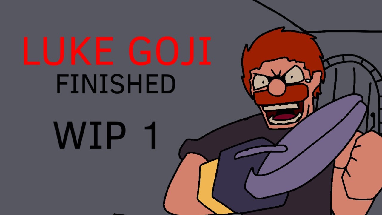 LUKE GOJI SHUCKS FANFINISH WIP 1 - YouTube