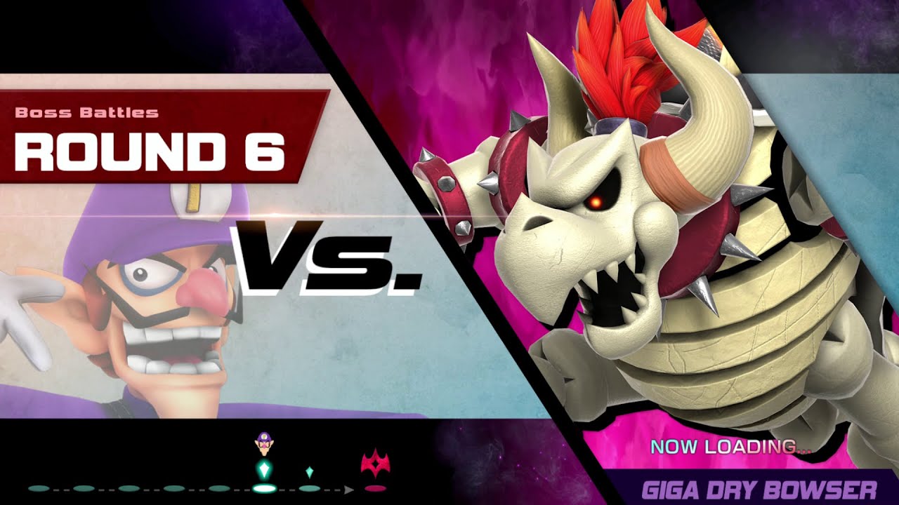 Waluigi vs Boss Battles 9.9 Difficulty: SSBU Mods [Plumber Warning ...