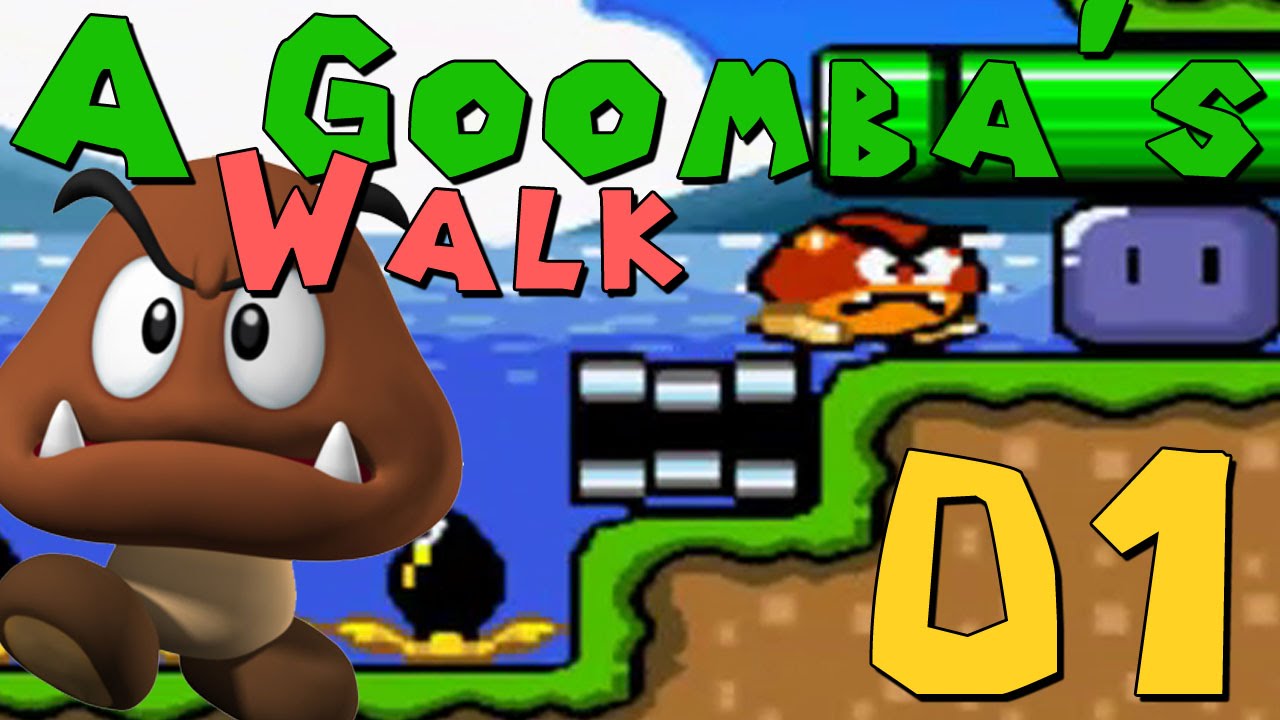 Let's Play A Goomba's Walk (SMW-Hack) [1] - Springen verboten! - YouTube