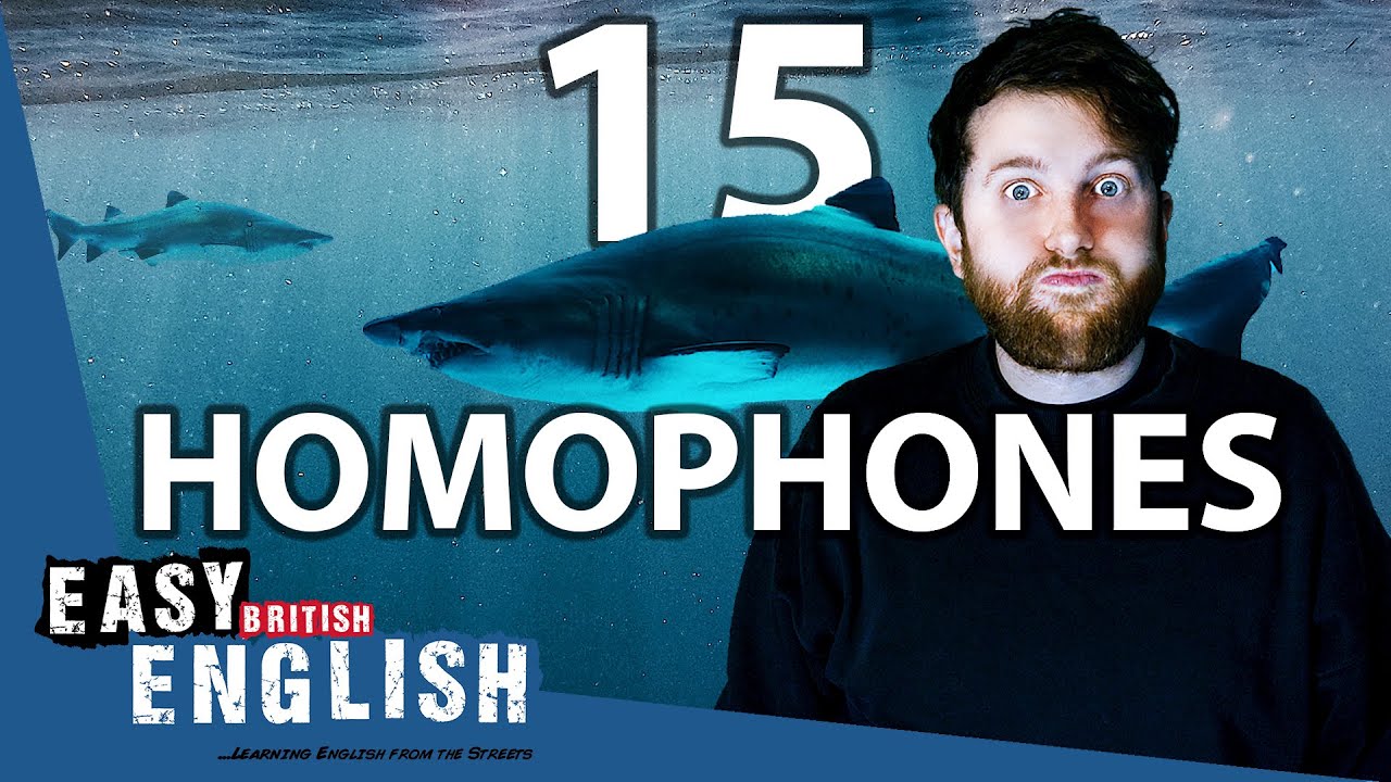 15 HOMOPHONES for LEARNING ENGLISH! | Super Easy English 23 - YouTube