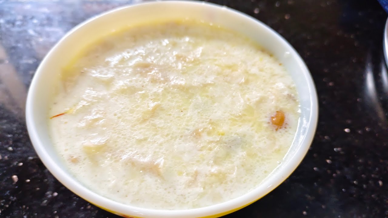 Savi Ruchiya Dhidir Payasa easy and tasty 😀 ️ - YouTube