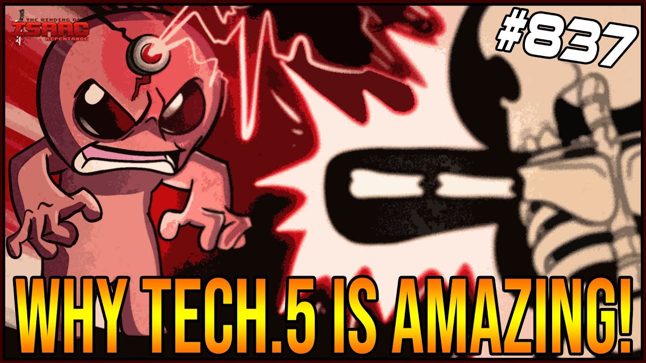 There's a REASON why we love Tech.5! - The Binding Of Isaac: Repentance ...