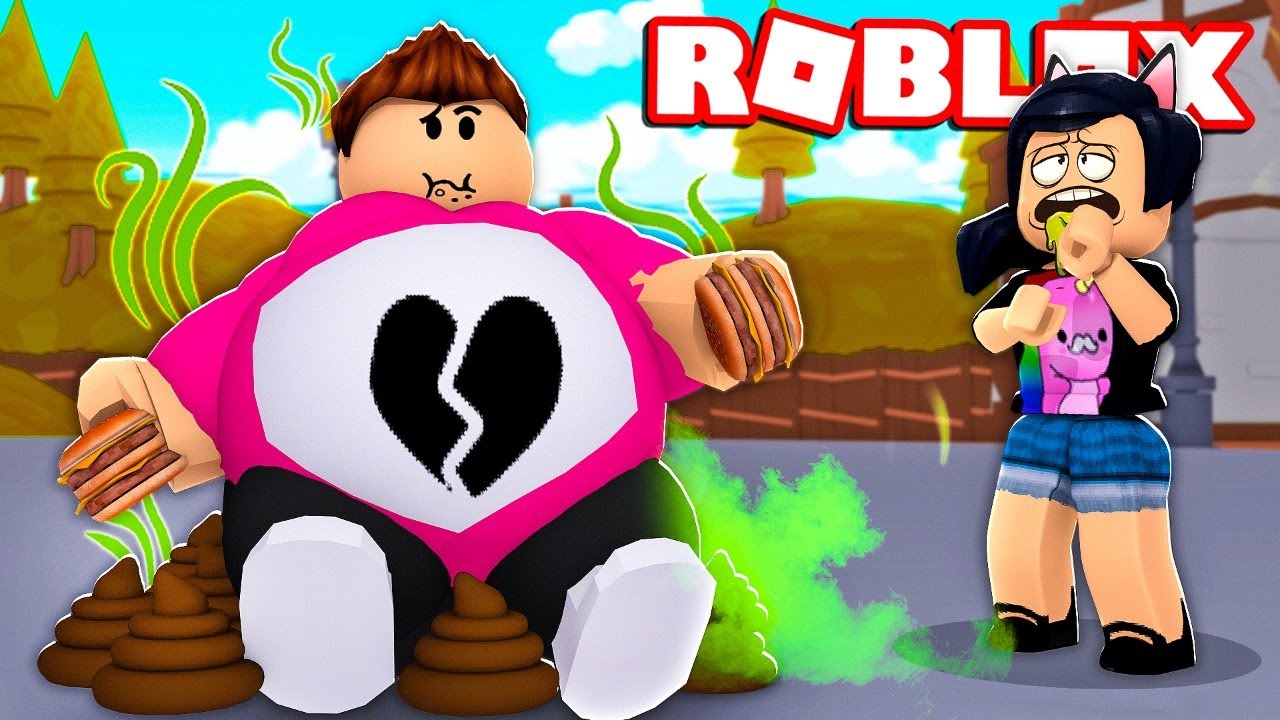 COMO MUCHO y HAGO UNA MONTAÑA de CACA | Cerso Roblox - YouTube