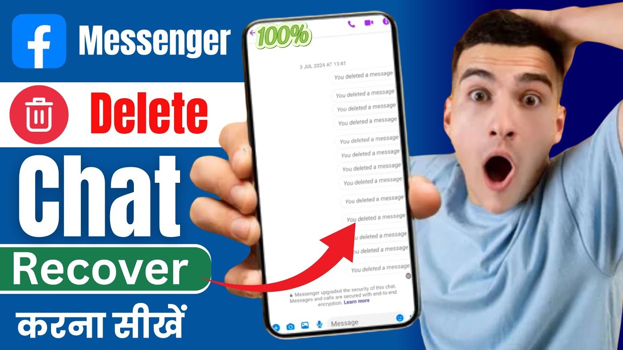 how to recover deleted messages on messenger | facebook messenger chat ...