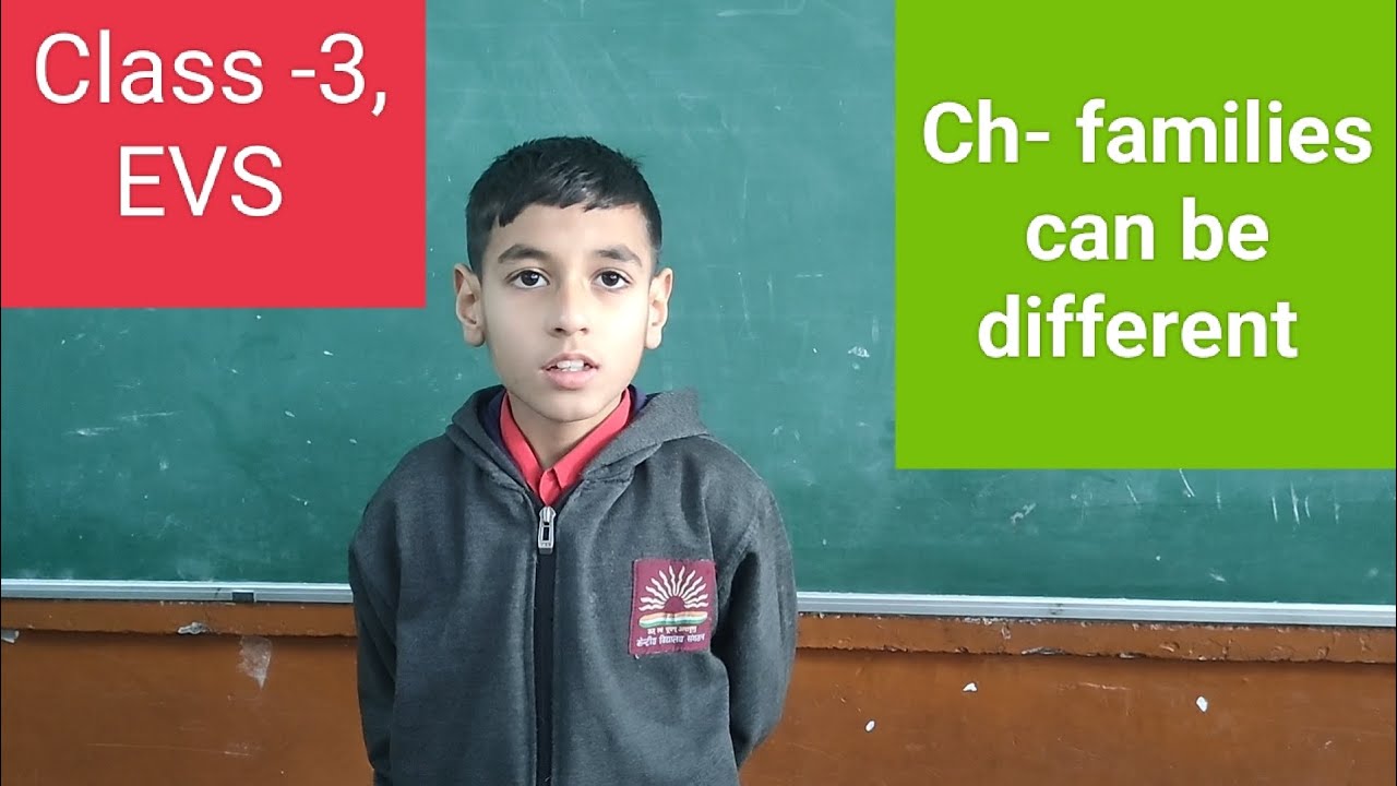 Class -3, EVS, family tree - YouTube