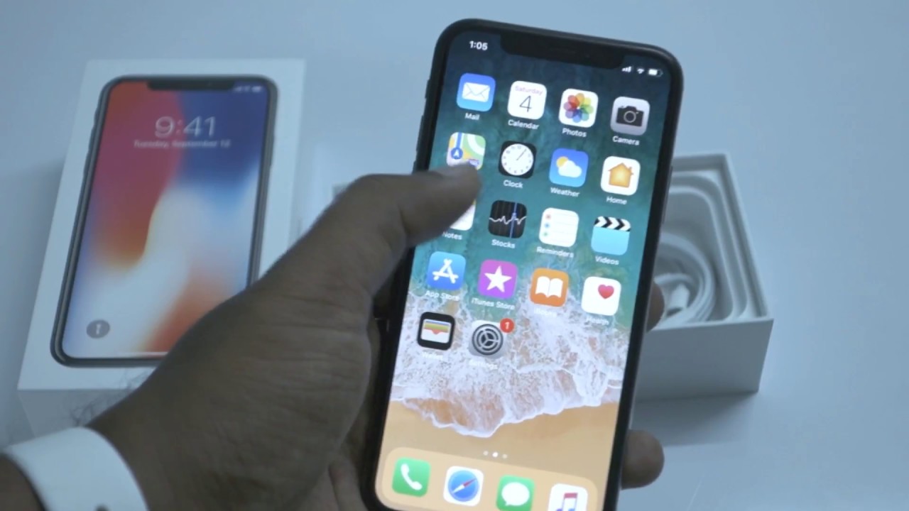 Apple iPhone X Unboxing Video and Quick Review - YouTube