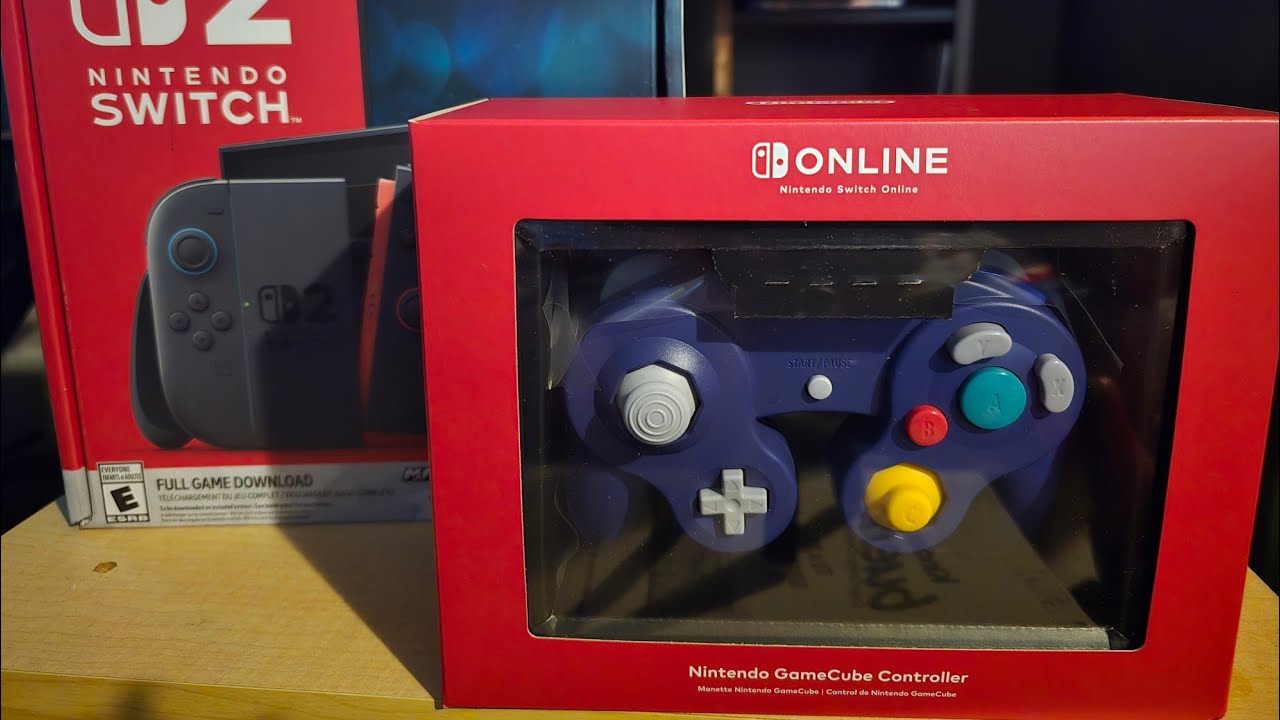 Nintendo Switch Online Gamecube Controller Unboxing! - YouTube