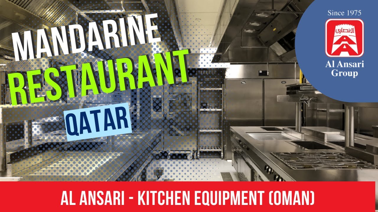 Kitchen Equipment at Mandarin Kitchen Mosaic Restaurant // Al Ansari ...