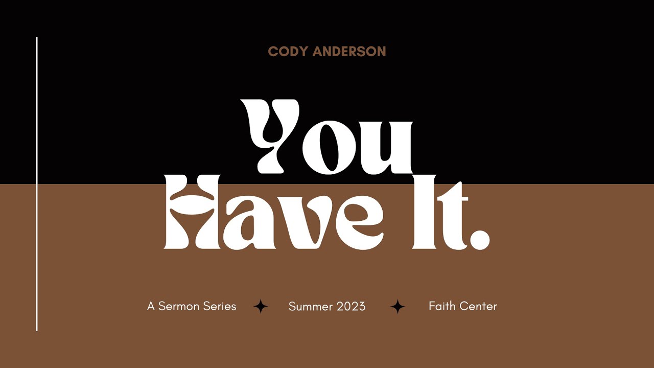 You Have It - Part 2: Focus Your Attention - YouTube