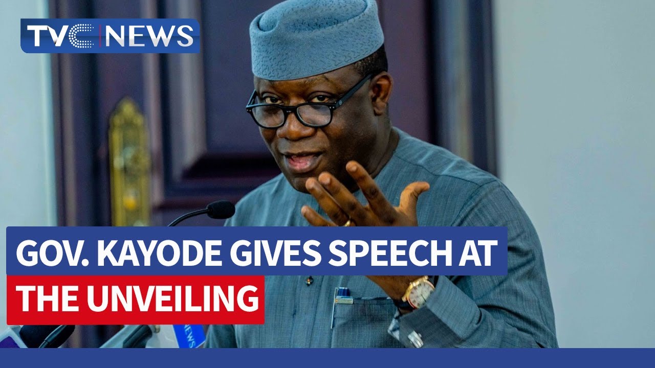 Gov.Kayode Fayemi's Speech at the Unveiling of Shettima as Tinubu's ...