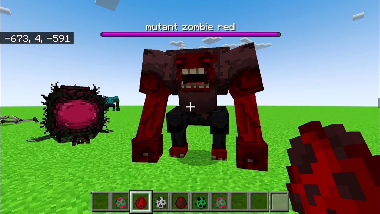 Mutant Specimen Addon Minecraft PE - YouTube