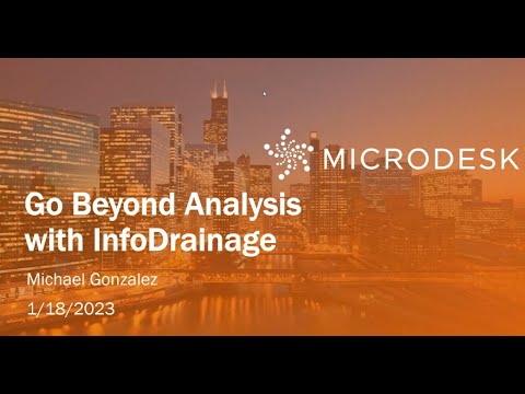 Go Beyond Analysis with InfoDrainage - YouTube