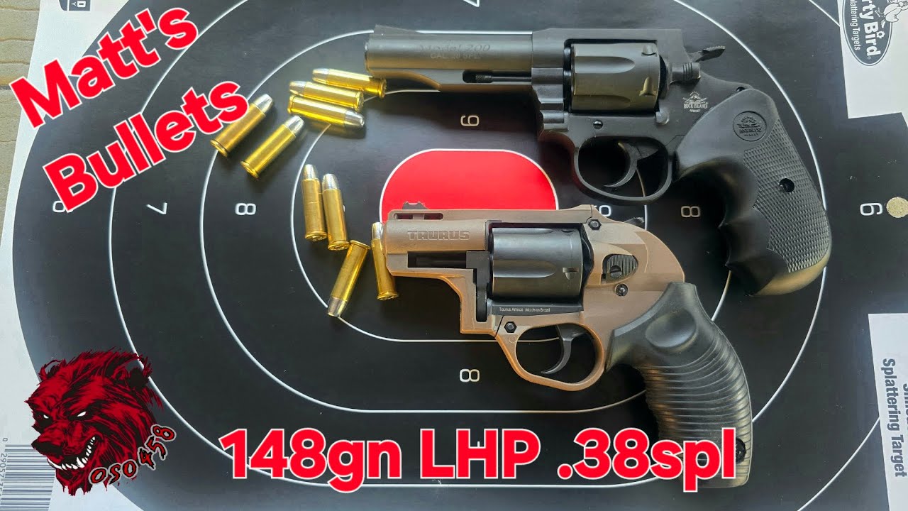 Matt's Bullets 148gn .38spl LHP Outstanding Performance out of this old ...