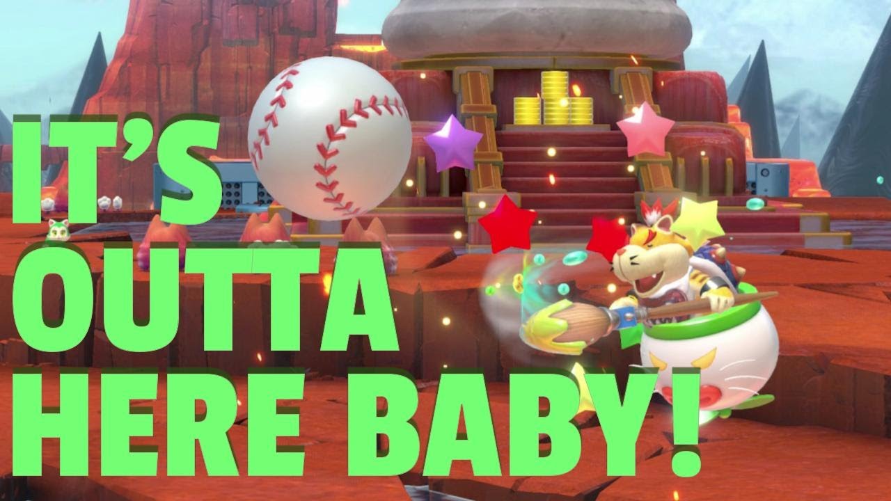 Baseball with Bowser Jr. - YouTube