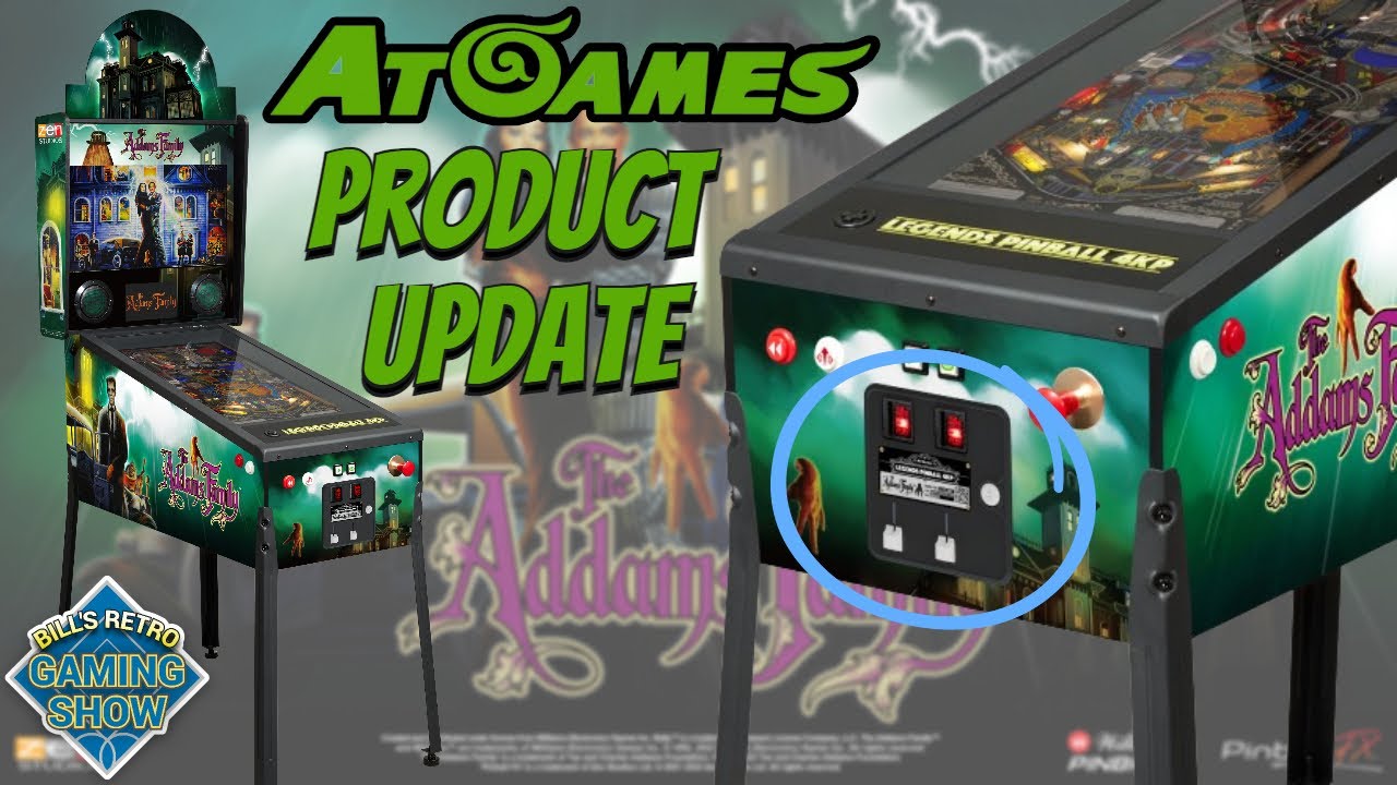 AtGames 4K Pinball Product Update - YouTube