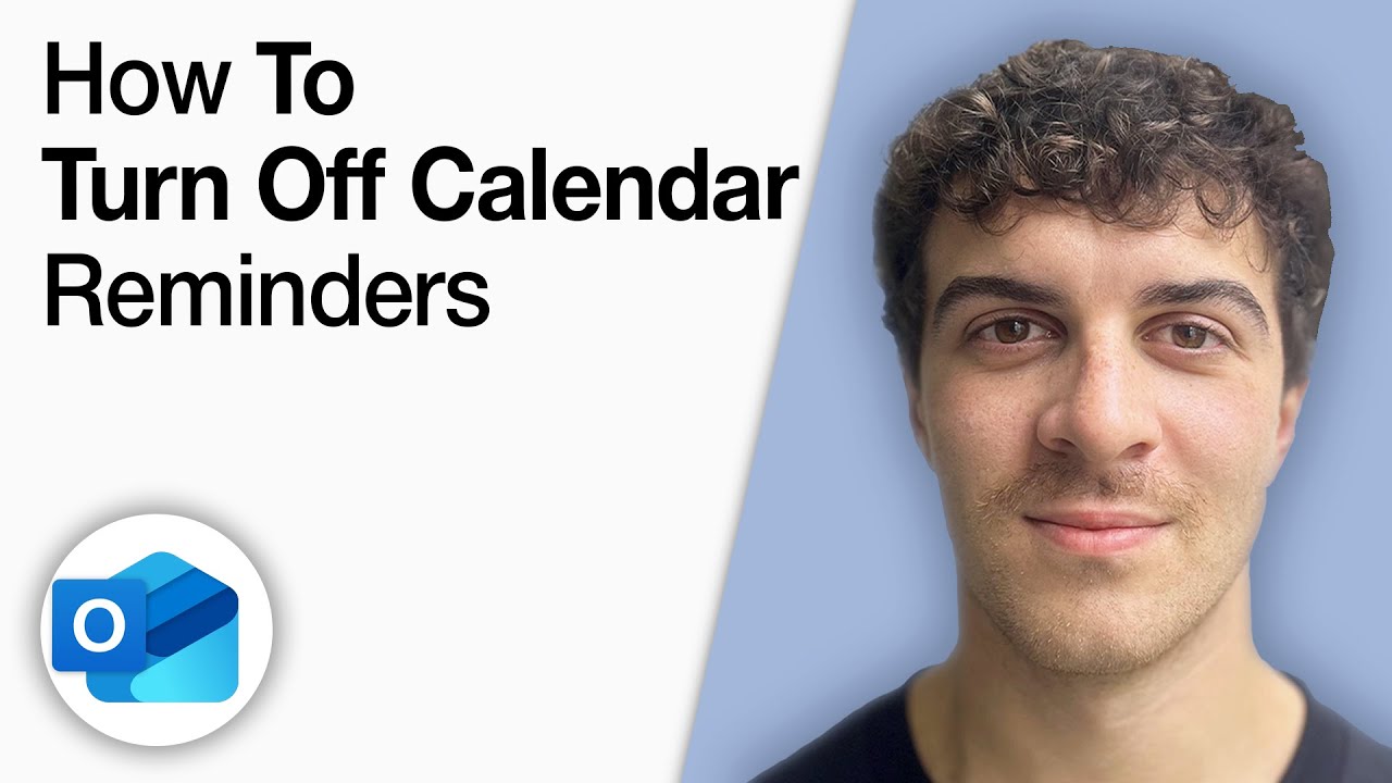 How to Turn Off Outlook Calendar Reminders [2025 Full Guide] - YouTube