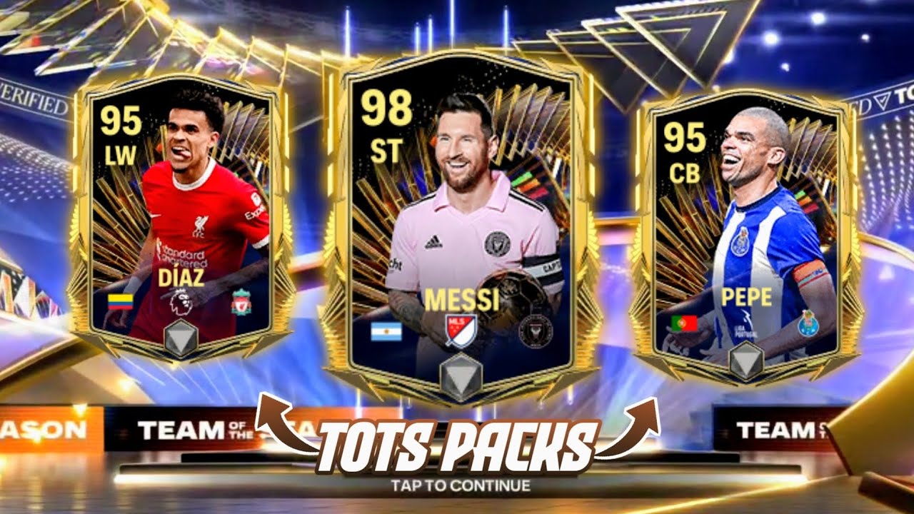 NEW TOTS LUCKY EXCHANGE PACKS OPENING! Fc mobile - YouTube