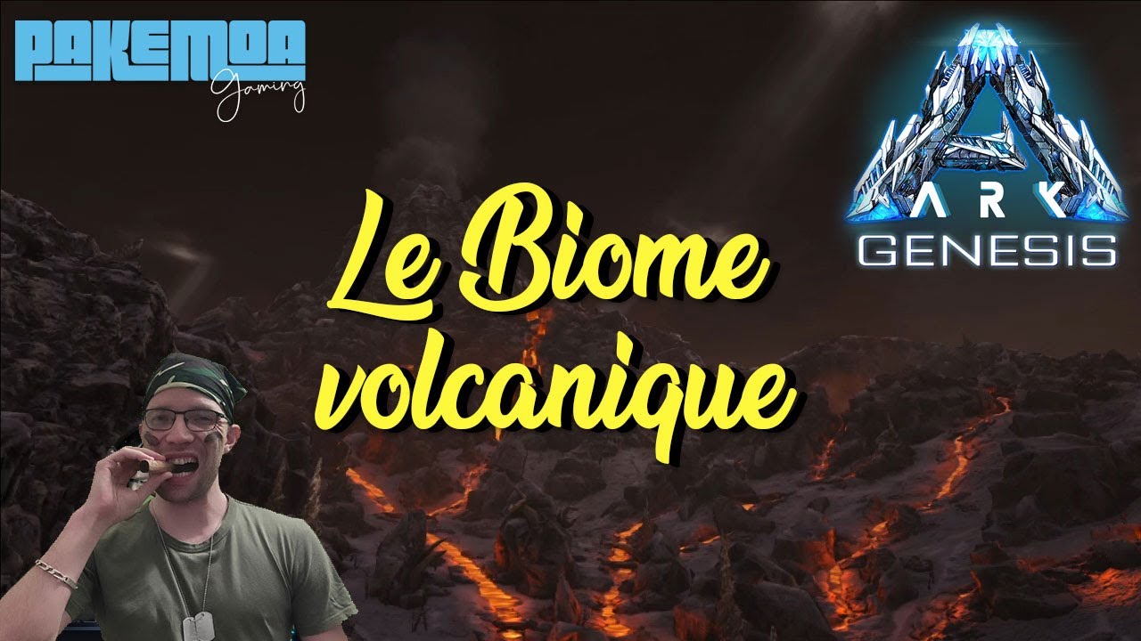 Ark genesis découverte du biome volcanique - YouTube
