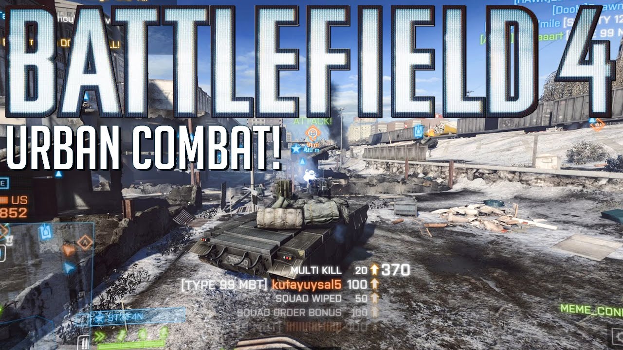 Battlefield 4 urban combat is the best! - YouTube