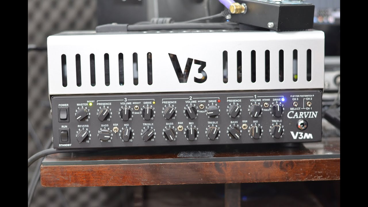 Review Carvin mini Head V3m - YouTube