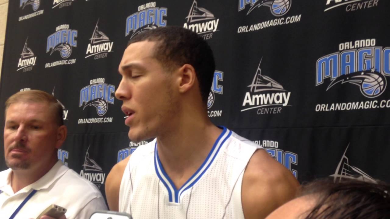 Aaron Gordon Orlando Magic 2016 Media Day Interview - YouTube