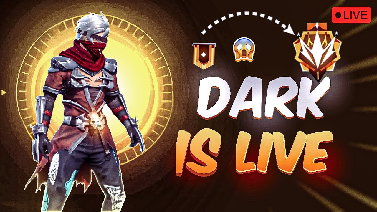 🔴[Live] DARK FF Guild Test🏆🗿 Thursday Special-Garena Free Fire !! DAY 3 ...
