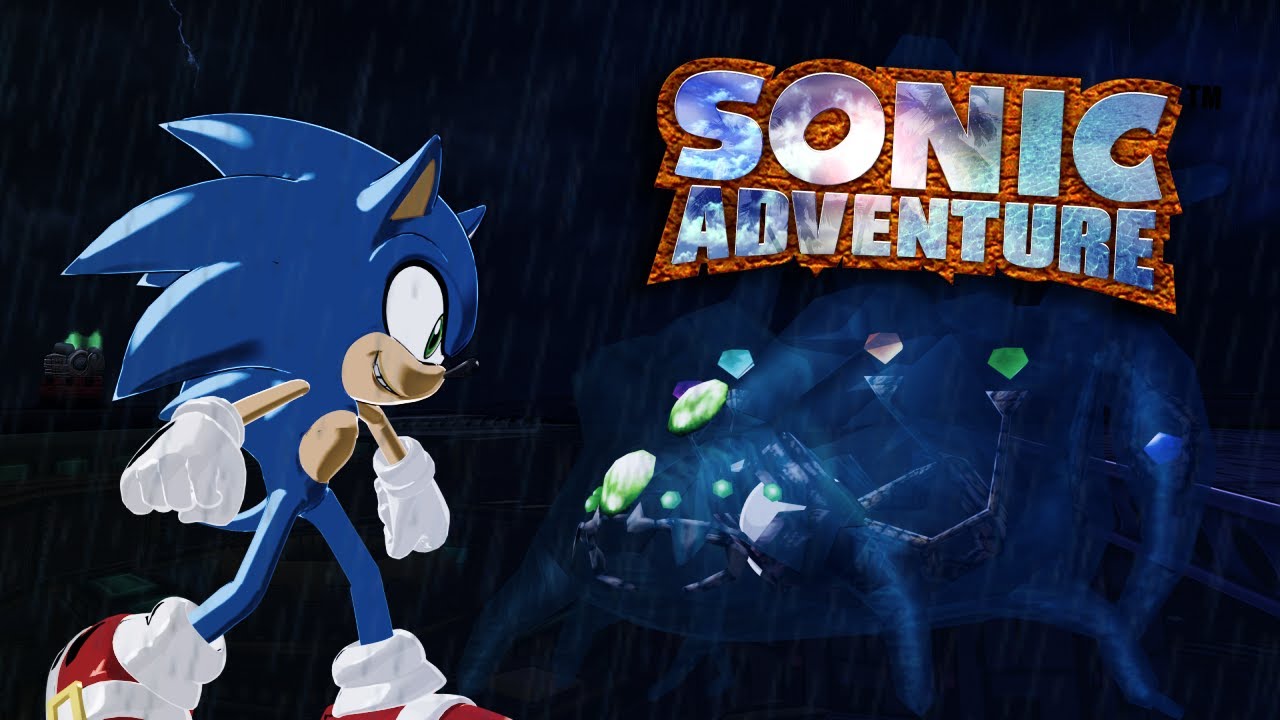 SONIC PLAYS SONIC ADVENTURE SONIC PATH! PART 4 CRACKING PLANS WIDE OPEN ...