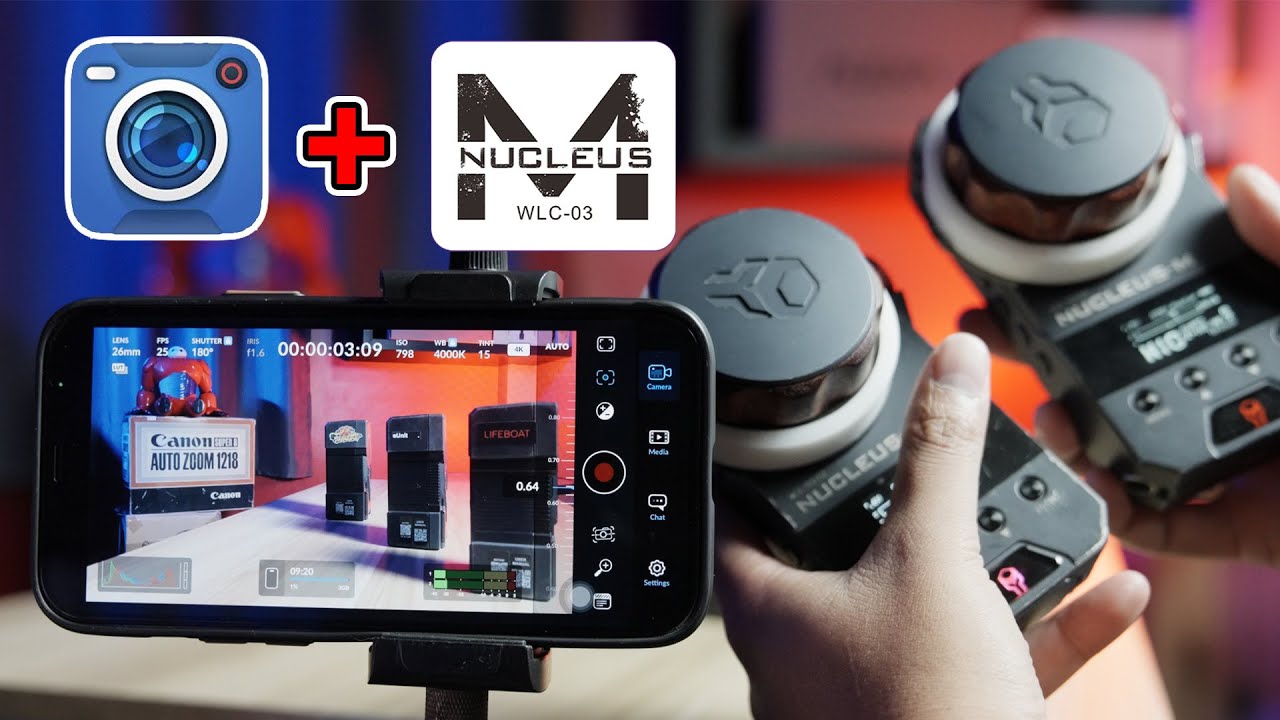 เทสไปเรื่อย EP 3 Blackmagic Camera App Connect Tilta Nucleus M - YouTube