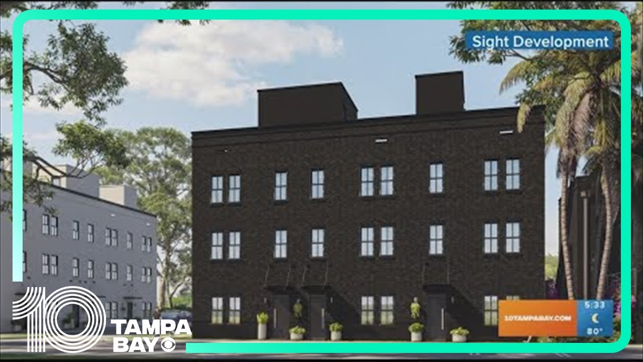 Groundbreaking of Ybor Gas Worx town homes - YouTube