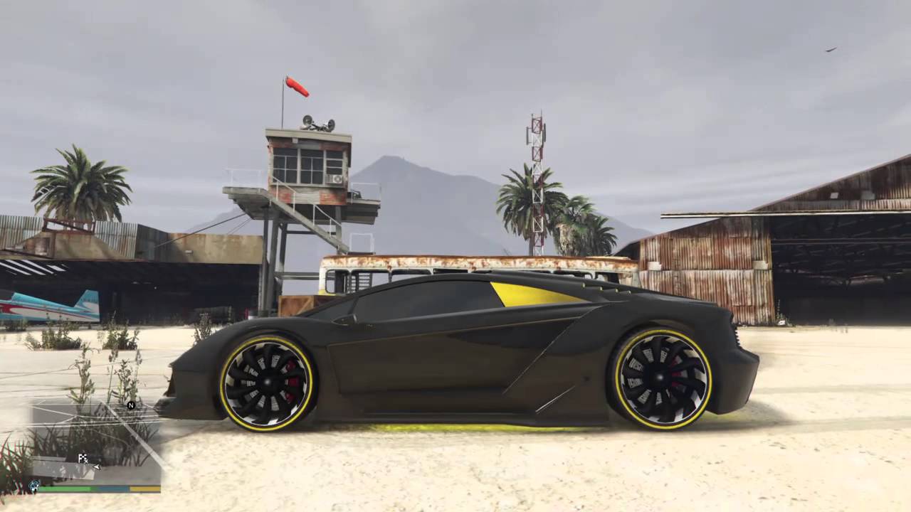 Grand Theft Auto V Zentorno gameplay - YouTube