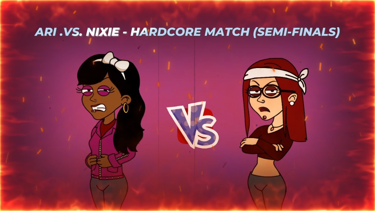 Ari .vs. Nixie - HARDCORE MATCH (Semi-Finals of the WWCT). - YouTube