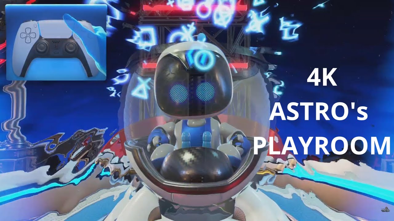 ASTRO's PLAYROOM_4K/60fps PS5 gameplay - YouTube