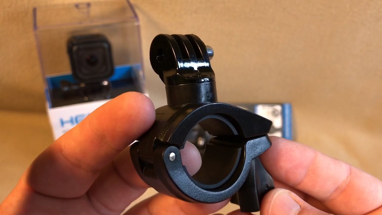 Best Bike Handlebar GoPro Camera mount - less than $3 - YouTube