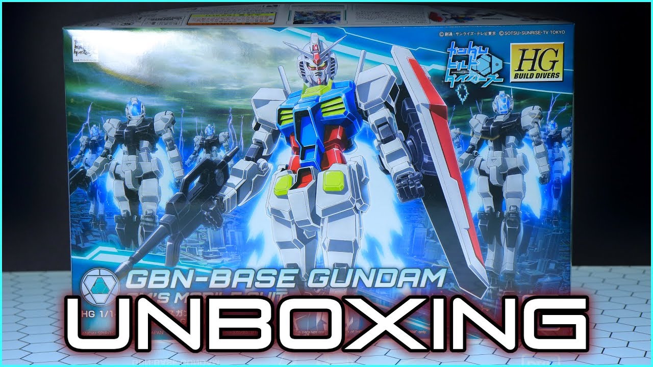 The Ultimate HG Grandaddy? HGBD GBN-Base Gundam Unboxing - YouTube