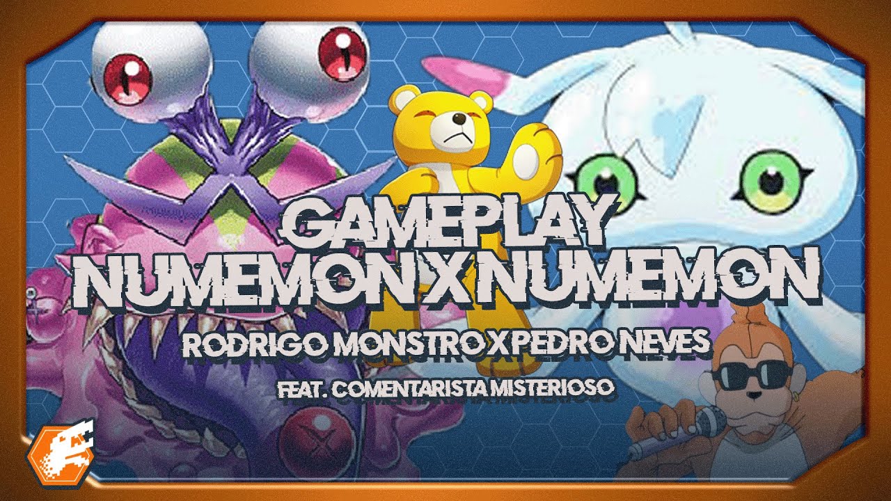 GAMEPLAY DIGIMON TCG - NUMEMON X NUMEMON FINAL LIGA DIGIMON JÁ ERA HORA ...