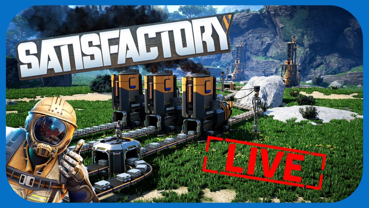 Hypertubes & Blueprints - Full Livestream - Satisfactory Part 8 - YouTube