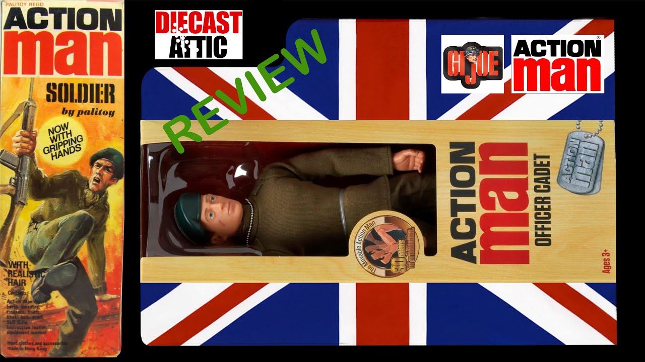 Action Man Officer Cadet 2022 (vintage head) - YouTube