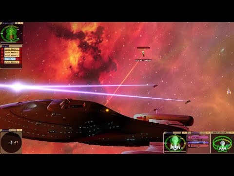 Star Trek Bridge Commander: USS Voyager Vs Kazon Raiders! - YouTube