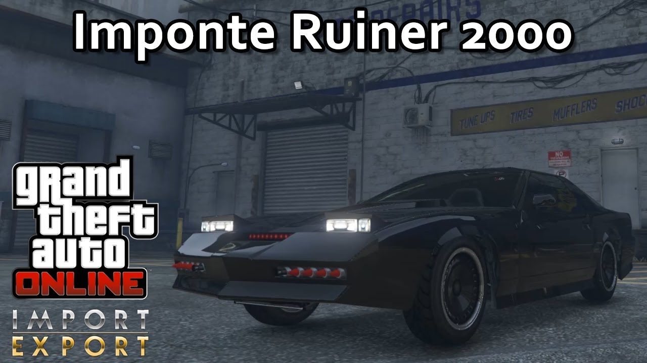 Imponte Ruiner 2000 GTA Online Import/Export DLC - YouTube