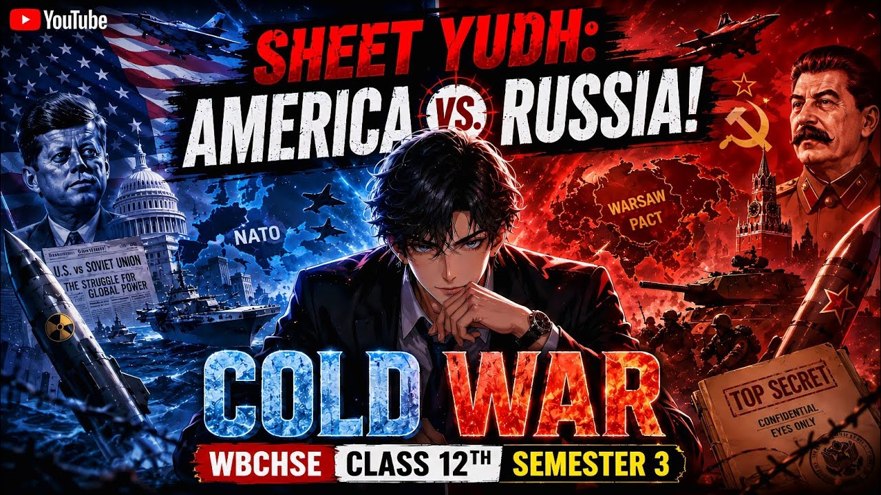 "WB HS Class 12th Political Science | Sheet Yudh Explained with Fun ...