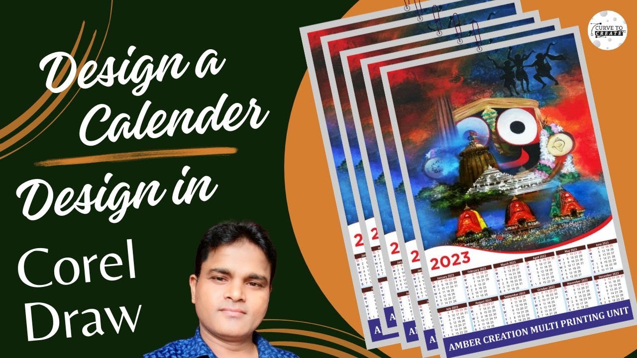 Create a Calendrer Design in Corel Draw | Corel Draw Main Calendar ...
