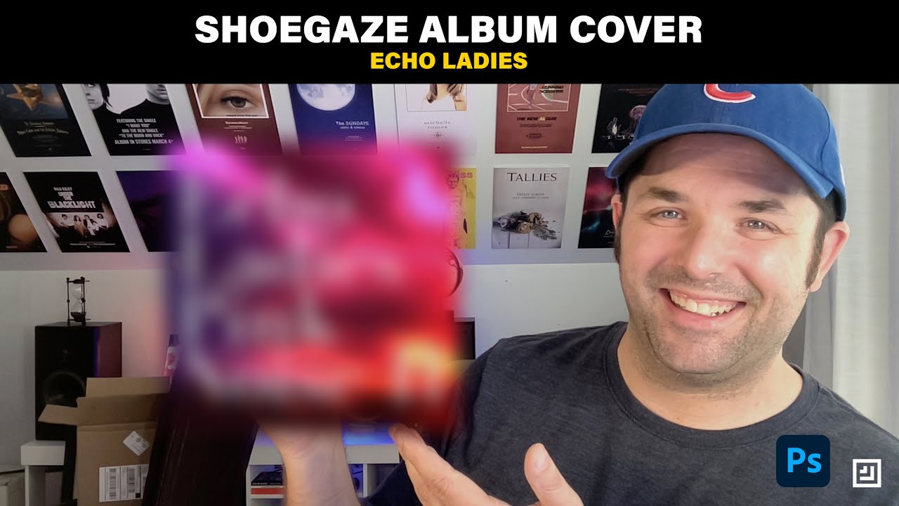 Making Another Shoegaze Album Cover! Improvising a #Shoegaze Album ...
