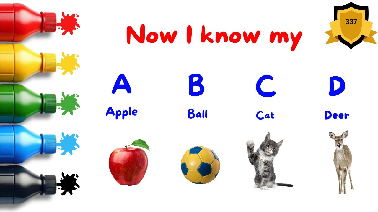 Fun ABCD Alphabet with Images | easy Learning for Kids - Easy and ...