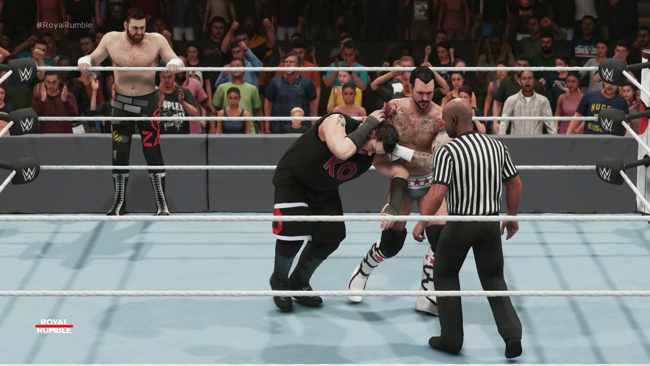 The Miz & CM Punk vs Kevin Owens and Sami Zayn — For the Tag Team ...
