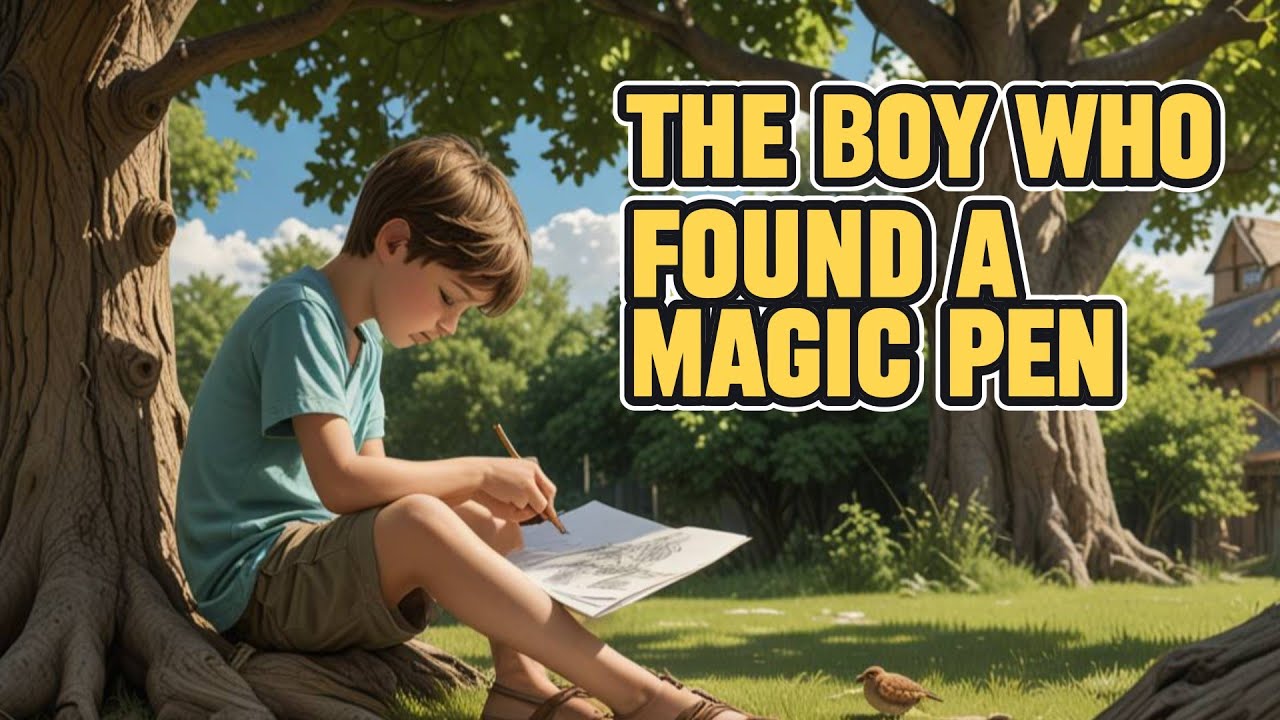 The Boy Who Found a Magic Pen | Inspiring Moral English Story - YouTube
